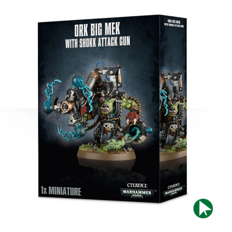 Big Mek Ork avec Kanon Shokk - Orks